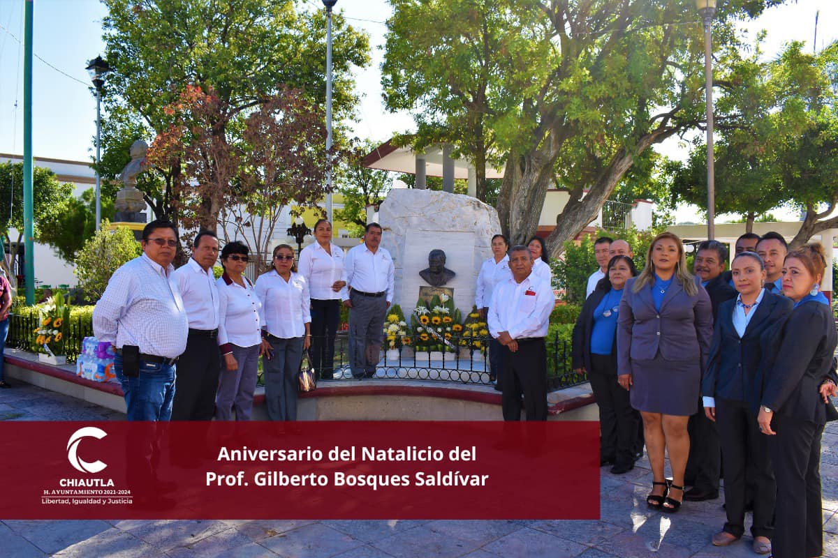 En Chiautla reviven Natalicio de Gilberto Bosques Saldívar – The ...